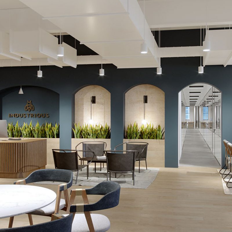 Industrious - Interior Renovation - Commodore Builders