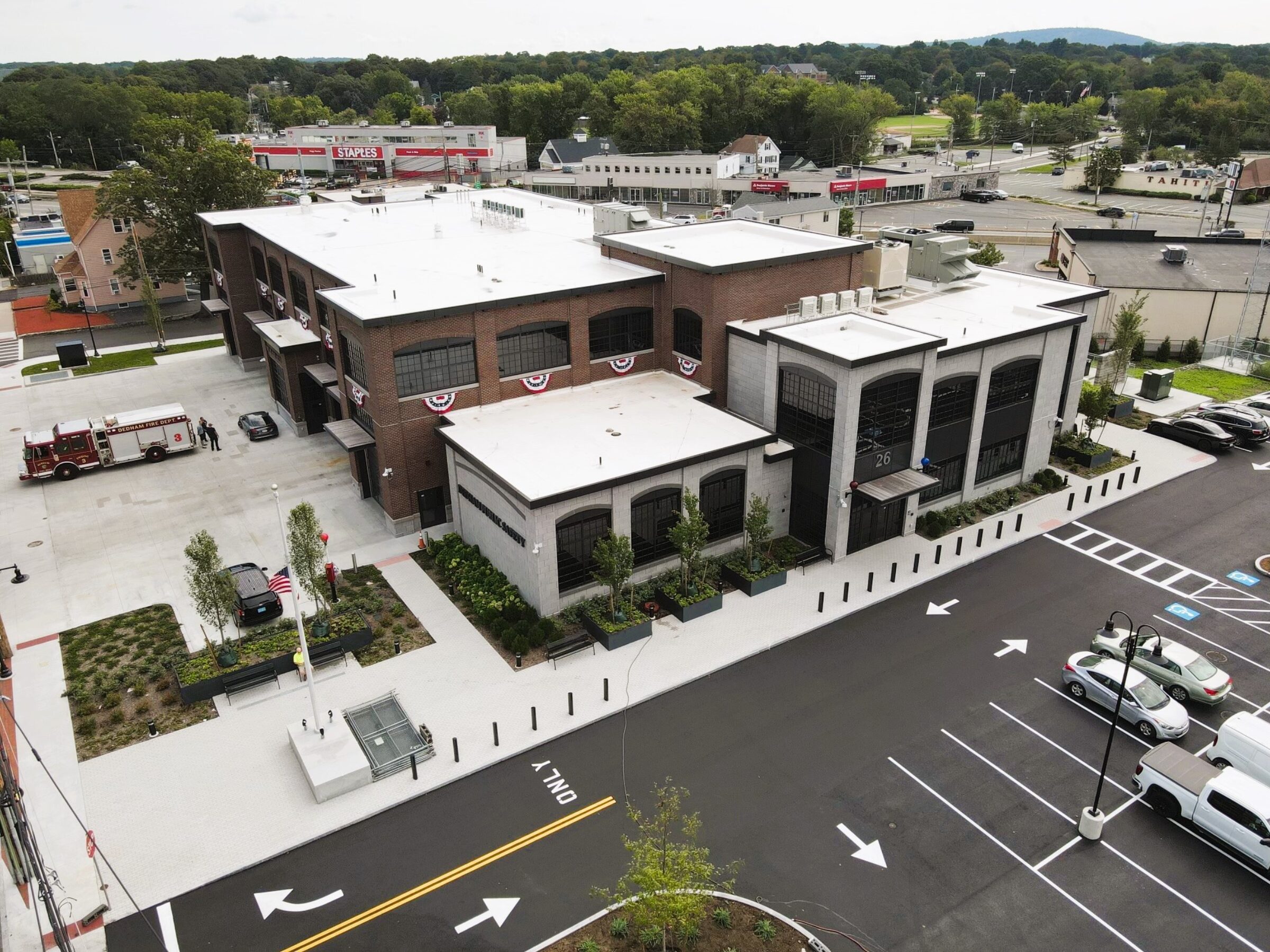 Town of Dedham - Dedham Public Safety Building - Commodore Builders